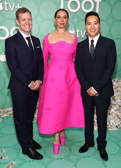 Matt Hubbard Maya Rudolph Alan Yang Editorial Stock Photo - Stock Image ...