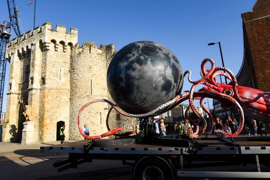 Archie Squid Replica Moon Pass Grade Editorial Stock Photo - Stock ...