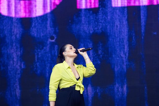 Jessie Ware Performing On Main Stage Editorial Stock Photo - Stock ...