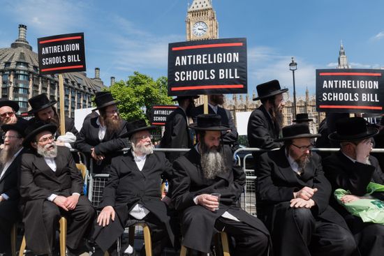 Orthodox Jewish Rabbis Members Haredi Communities Editorial Stock Photo ...