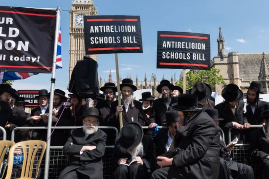 Orthodox Jewish Rabbis Members Haredi Communities Editorial Stock Photo ...