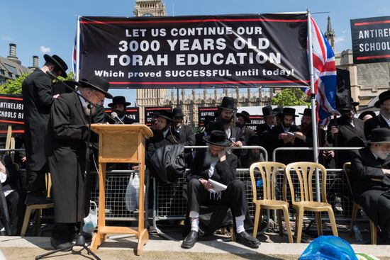 Orthodox Jewish Rabbis Members Haredi Communities Editorial Stock Photo ...