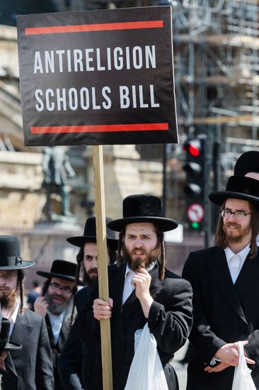 Orthodox Jewish Rabbis Members Haredi Communities Editorial Stock Photo ...