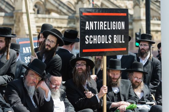 Orthodox Jewish Rabbis Members Haredi Communities Editorial Stock Photo ...
