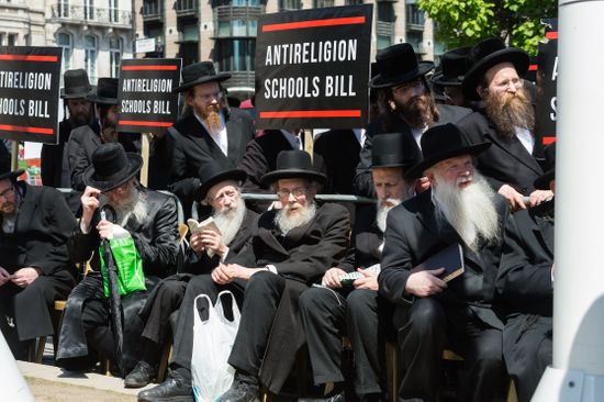 Orthodox Jewish Rabbis Members Haredi Communities Editorial Stock Photo ...