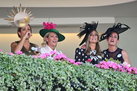 Natalie Pinkham Zara Tindall Anna Woolhouse Editorial Stock Photo ...