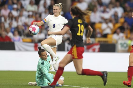 Leah Williamson England Tries Chip Keeper Editorial Stock Photo - Stock ...