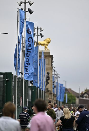 Gallagher Flags Banners Fly Outside Stadium Editorial Stock Photo ...