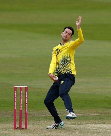 Nathan Sowter Durham Bowls During Vitality Editorial Stock Photo ...