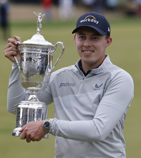 Matt Fitzpatrick England Holds Trophy After Editorial Stock Photo ...