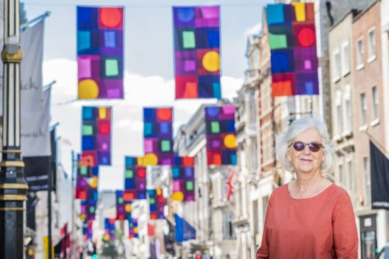 Contemporary British Artist Mali Morris Ra Editorial Stock Photo ...
