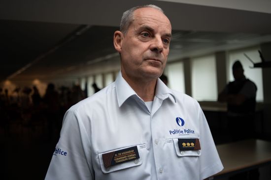 Commissioner General Federal Police Marc De Editorial Stock Photo ...