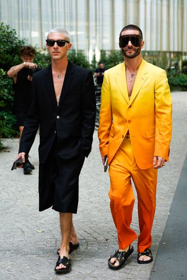 Cesar Corzo Pelayo Diaz Etro Fashion Editorial Stock Photo - Stock ...