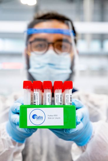 People Being Tested Corona Test By Editorial Stock Photo - Stock Image ...