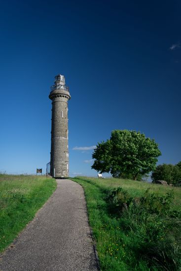 Irelands Only Inland Lighthouse Spire Lloyd Editorial Stock Photo ...