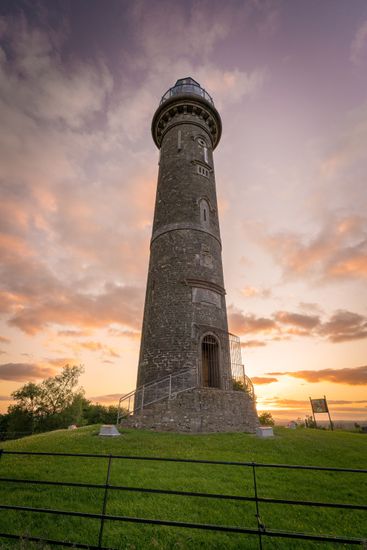 Irelands Only Inland Lighthouse Spire Lloyd Editorial Stock Photo ...