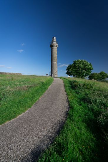 Irelands Only Inland Lighthouse Spire Lloyd Editorial Stock Photo ...