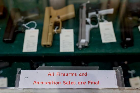 Handguns Sale Chucks Firearms Gun Store Editorial Stock Photo - Stock ...