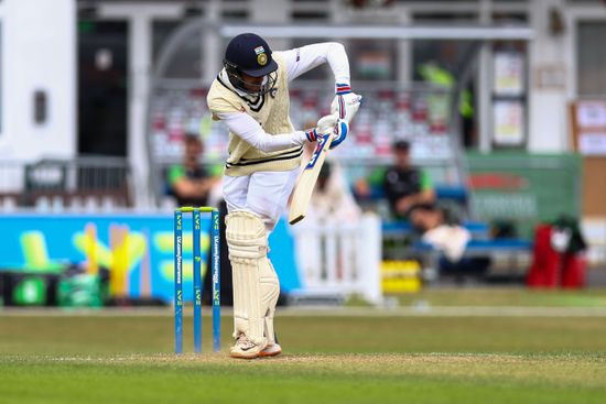 Shubman Gill Batting During Day 2 Editorial Stock Photo - Stock Image ...