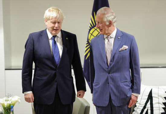 Prime Minister Boris Johnson Prince Charles Editorial Stock Photo ...