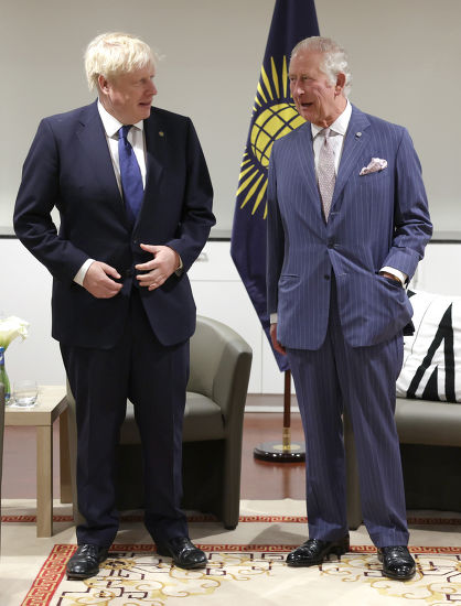 Prime Minister Boris Johnson Prince Charles Editorial Stock Photo ...