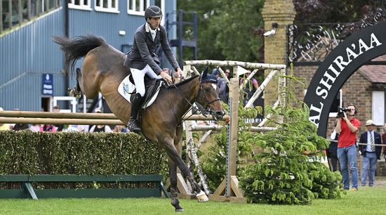 Christopher Franks Gbr Riding Gloris Flight Editorial Stock Photo ...