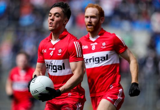 Derry Vs Clare Derrys Conor Mccluskey Editorial Stock Photo - Stock ...