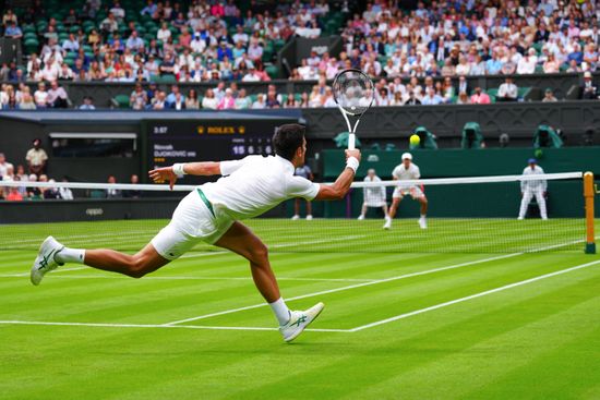 Novak Djokovic Soonwoo Kwon During Their Editorial Stock Photo - Stock ...