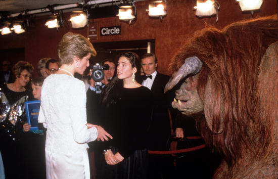 Princess Diana Meeting Jennifer Connelly Monster : photos éditoriales ...