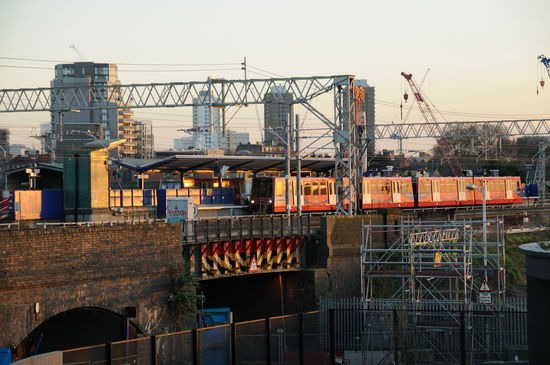 Docklands Light Railway Dlr Train Pudding Editorial Stock Photo - Stock ...