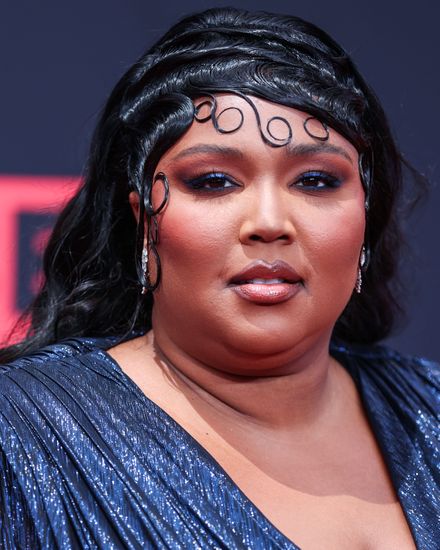 American Singer Lizzo Wearing Custom Gucci Editorial Stock Photo ...