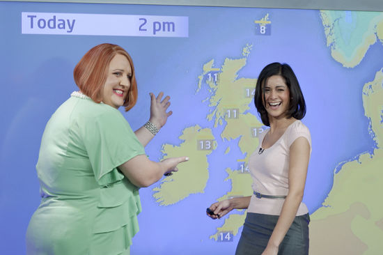 Peter Kay Geraldine Mcqueen Lucy Verasamy Editorial Stock Photo - Stock ...