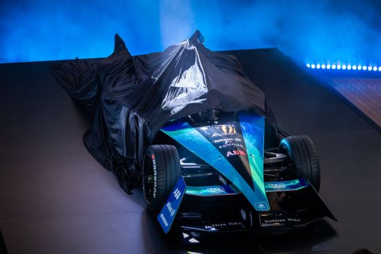 Gen3 Formula E Car Gen3 Reveal Editorial Stock Photo - Stock Image ...