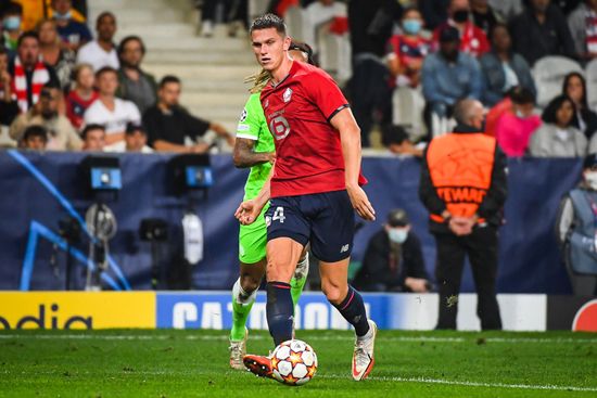 Sven Botman Lille During Uefa Champions Editorial Stock Photo - Stock ...