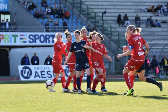 Annaig Butel Paris Fc Elise Bussaglia Editorial Stock Photo - Stock ...