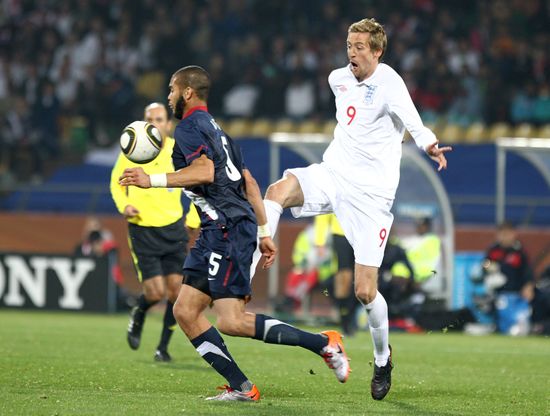 Oguchi Onyewu Usa Peter Crouch Eng Editorial Stock Photo - Stock Image ...