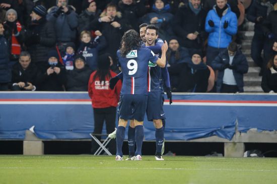 Javier Matias Pastore Psg Celabrated Goal Editorial Stock Photo - Stock ...