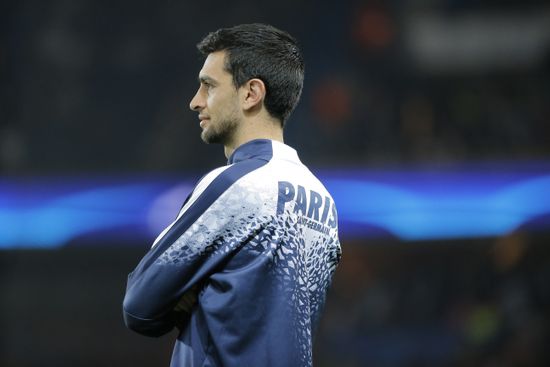 Javier Matias Pastore Psg During Uefa Editorial Stock Photo - Stock ...
