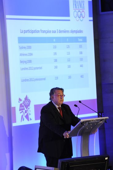Olympic Games Press Conference Jo London Editorial Stock Photo - Stock ...