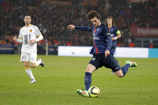 Adrien Rabiot Psg During French Championship Editorial Stock Photo ...