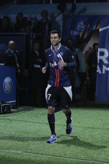 Javier Matias Pastore Psg During French Editorial Stock Photo - Stock ...