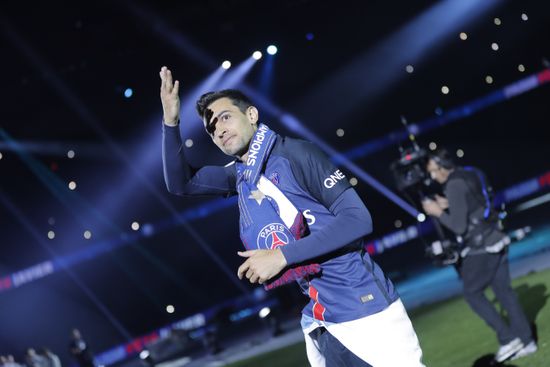 Javier Matias Pastore Psg During French Editorial Stock Photo - Stock ...