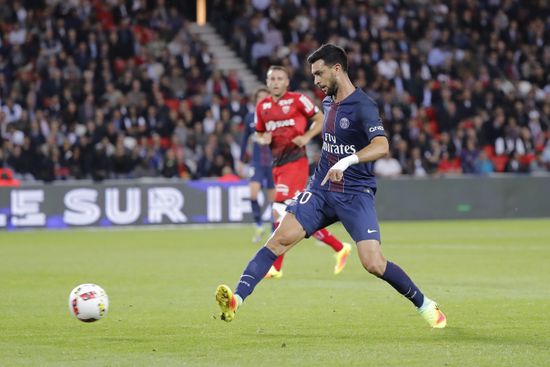 Javier Matias Pastore Psg During French Editorial Stock Photo - Stock ...