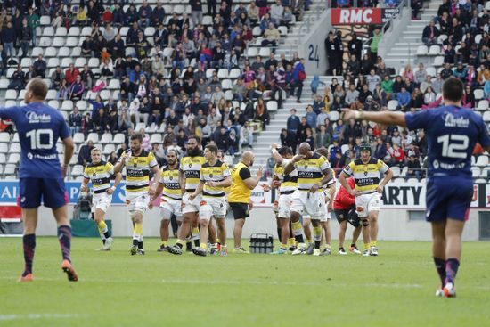 Players Stade Rochelais Between Meyer Bosman Editorial Stock Photo ...
