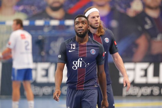 Luc Abalo Psg Hanball Mikkel Hansen Editorial Stock Photo - Stock Image ...