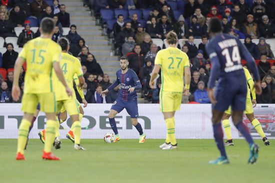 Javier Matias Pastore Psg During French Editorial Stock Photo - Stock ...