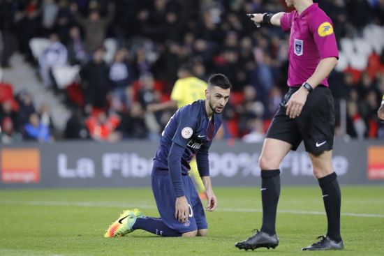 Javier Matias Pastore Psg During French Editorial Stock Photo - Stock ...