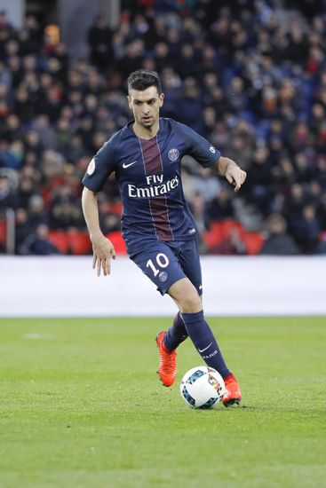 Javier Matias Pastore Psg During French Editorial Stock Photo - Stock ...