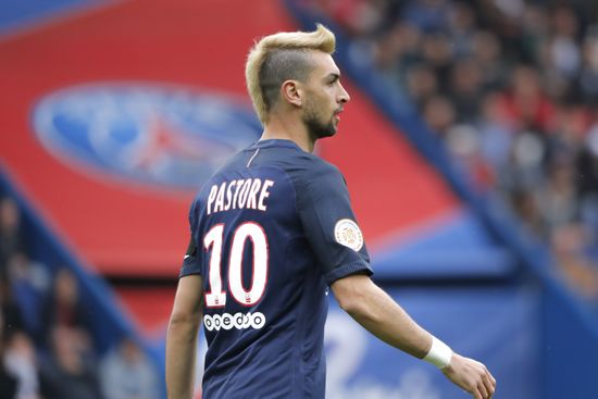 Javier Matias Pastore Psg During French Editorial Stock Photo - Stock ...