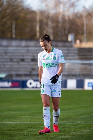 Elise Bonet Saint Etienne Reacts During Editorial Stock Photo - Stock ...